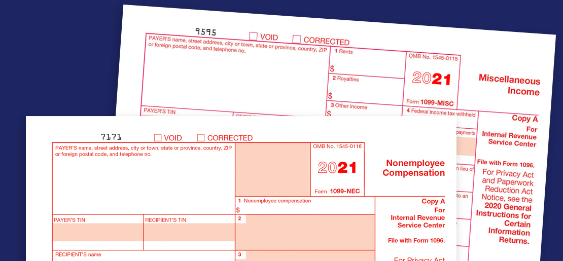 Difference Between 1099 MISC And 1099 NEC